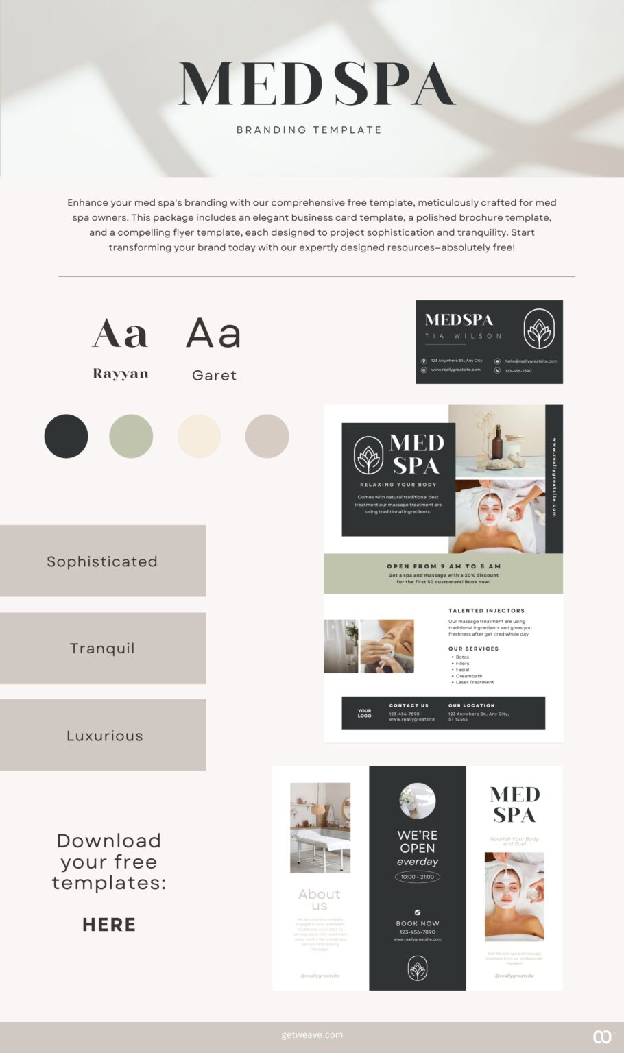 Med Spa Branding Templates to Elevate Your Practice | Weave