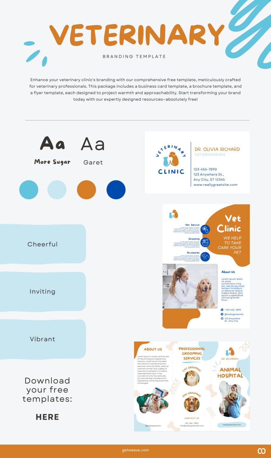 Veterinary Business Cards & Marketing Templates | Weave | Weave
